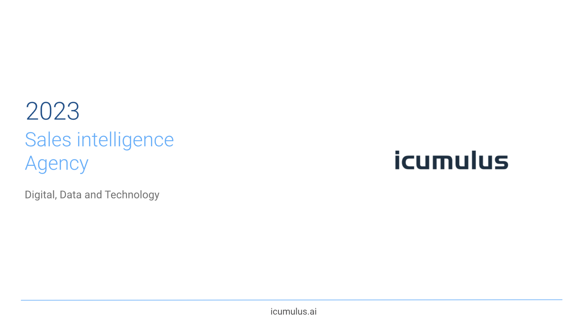Presentations - iCumulus