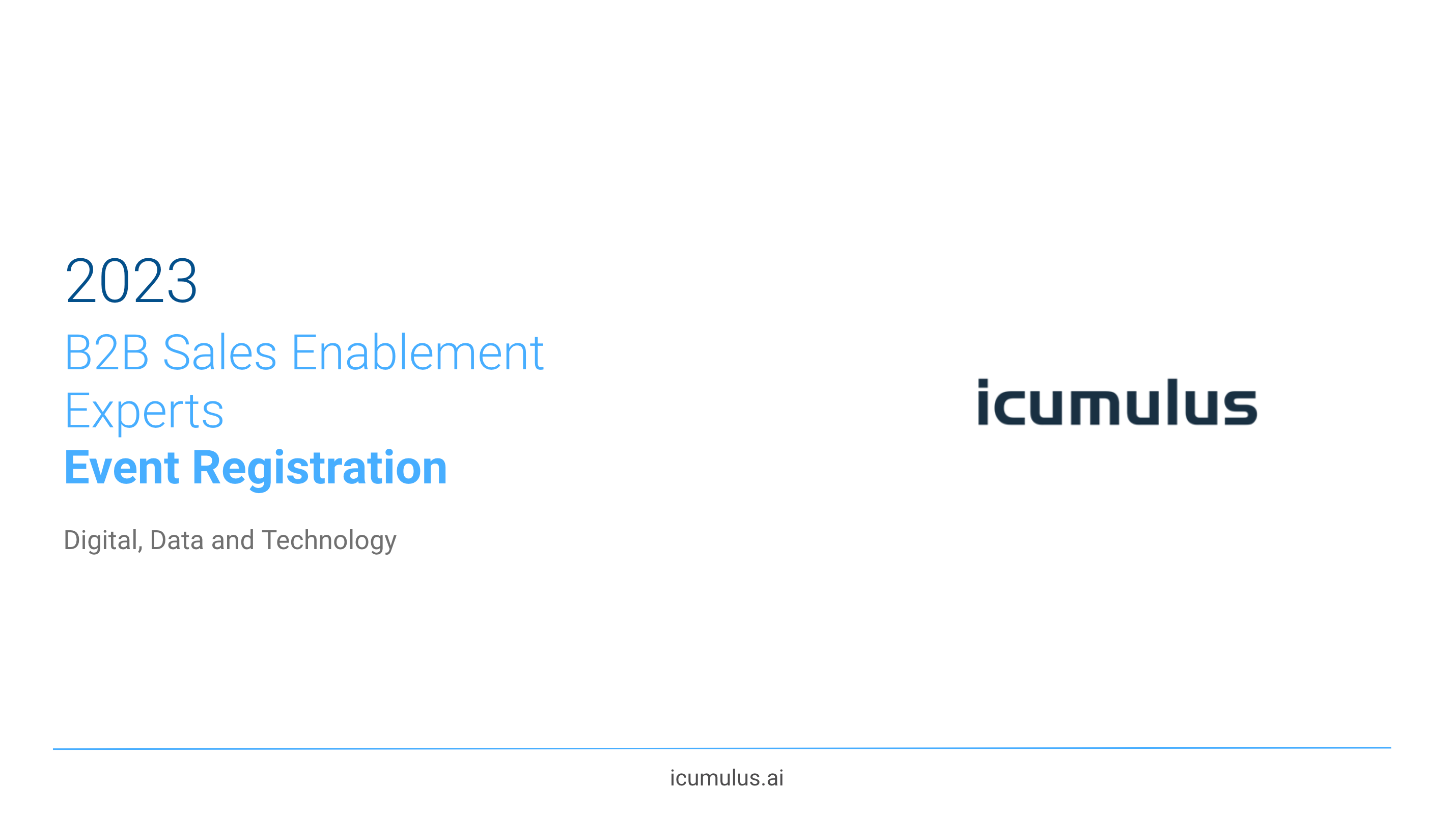 Event Registration - iCumulus